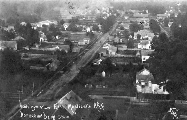 Monticello City Scene - Encyclopedia of Arkansas