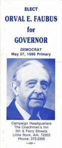 Faubus’s Final Campaign - Encyclopedia of Arkansas
