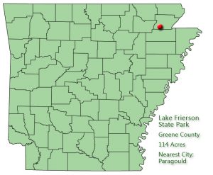 Lake Frierson State Park - Encyclopedia of Arkansas