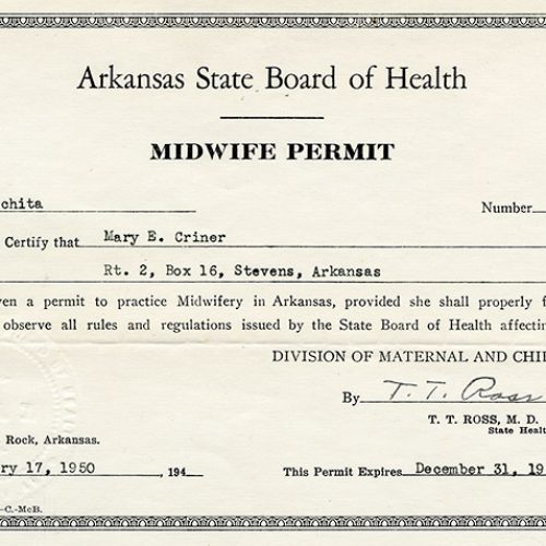Midwives - Encyclopedia of Arkansas