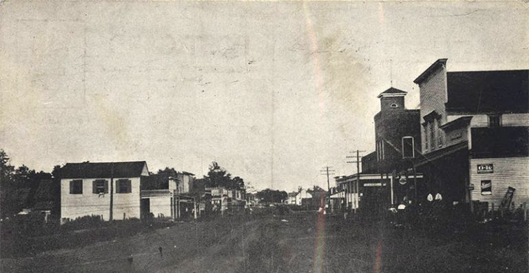 Ola Street Scene - Encyclopedia of Arkansas