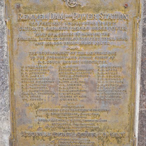 Remmel Dam - Encyclopedia of Arkansas