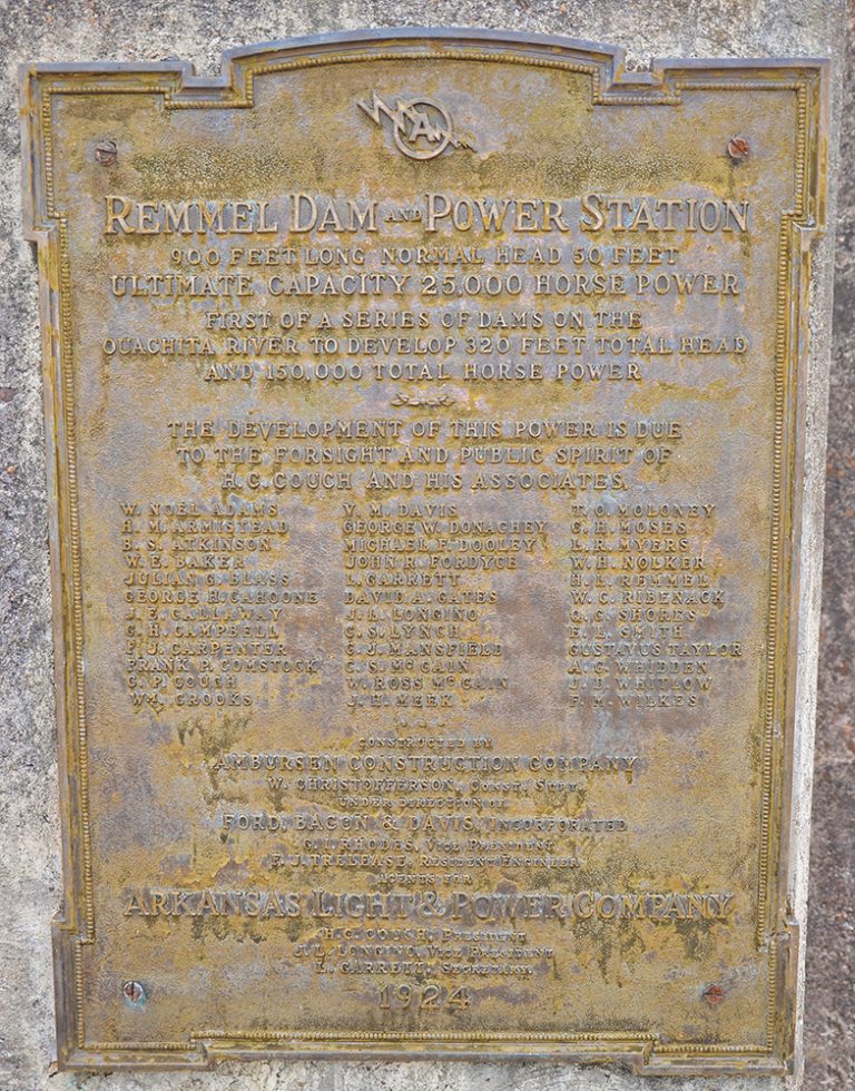Remmel Dam - Encyclopedia of Arkansas
