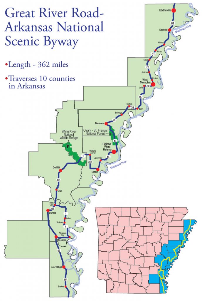 Great River Road-Arkansas National Scenic Byway - Encyclopedia of Arkansas