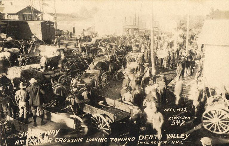 Smackover Street Scene - Encyclopedia of Arkansas