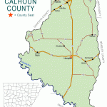 Calhoun County Map - Encyclopedia of Arkansas