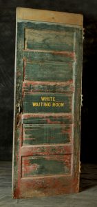 Segregated Waiting Room Door - Encyclopedia of Arkansas