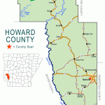 Howard County Map - Encyclopedia of Arkansas
