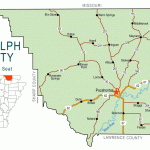 Randolph County Map - Encyclopedia of Arkansas