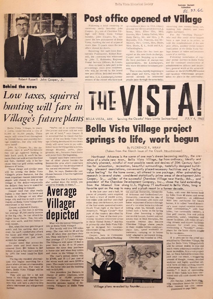 Weekly Vista First Edition - Encyclopedia of Arkansas