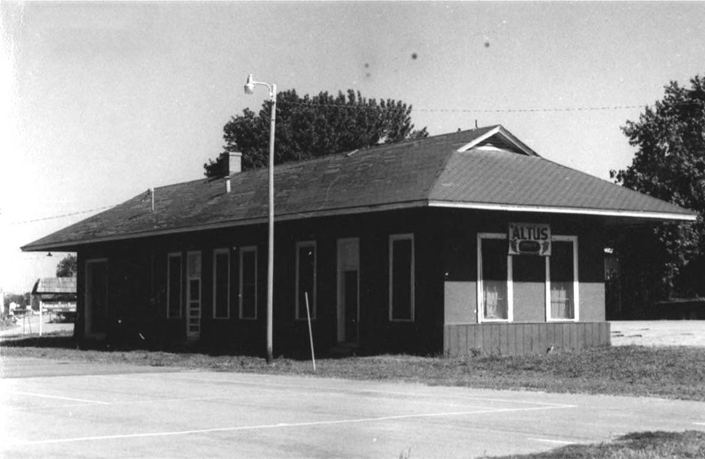 Altus Depot - Encyclopedia of Arkansas