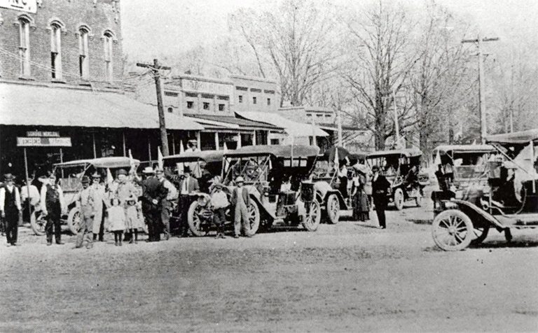Lonoke Street Scene - Encyclopedia of Arkansas