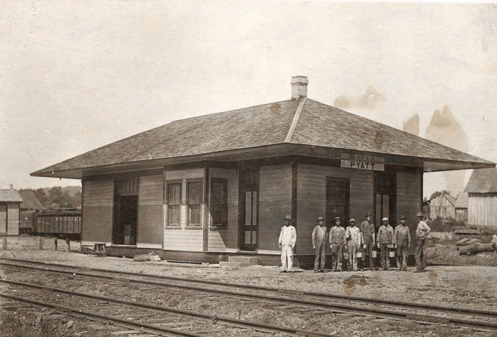 Pyatt Depot - Encyclopedia of Arkansas
