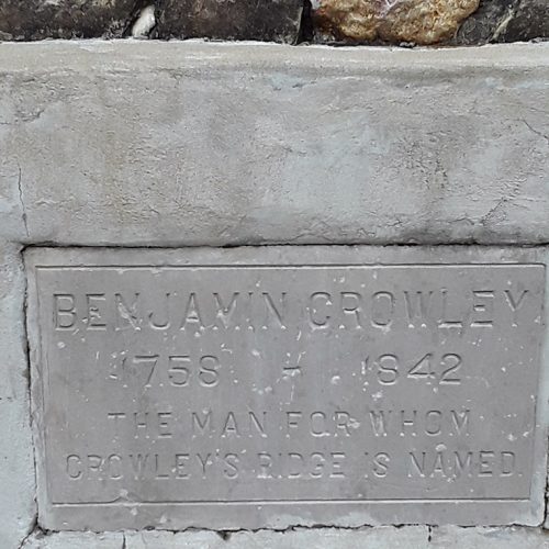 Crowley, Benjamin - Encyclopedia of Arkansas