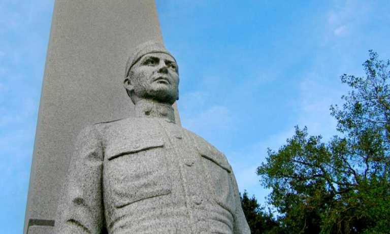 Davis, Herman Statue - Encyclopedia of Arkansas