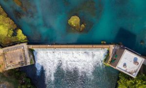 Mammoth Spring Spillway - Encyclopedia of Arkansas
