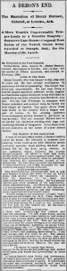 Burnett, Henry Execution Story - Encyclopedia of Arkansas