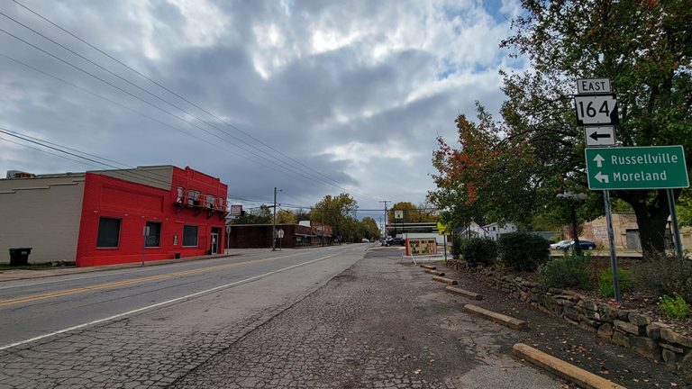 Dover Street Scene - Encyclopedia of Arkansas