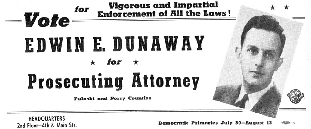 Dunaway, Edwin Eagle - Encyclopedia of Arkansas